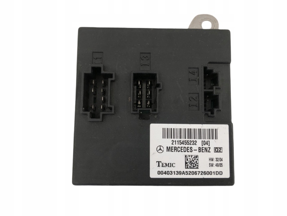 MODUŁ FOTELA MERCEDES CLS W219 2115455232 - 12912309038 - oficjalne ...