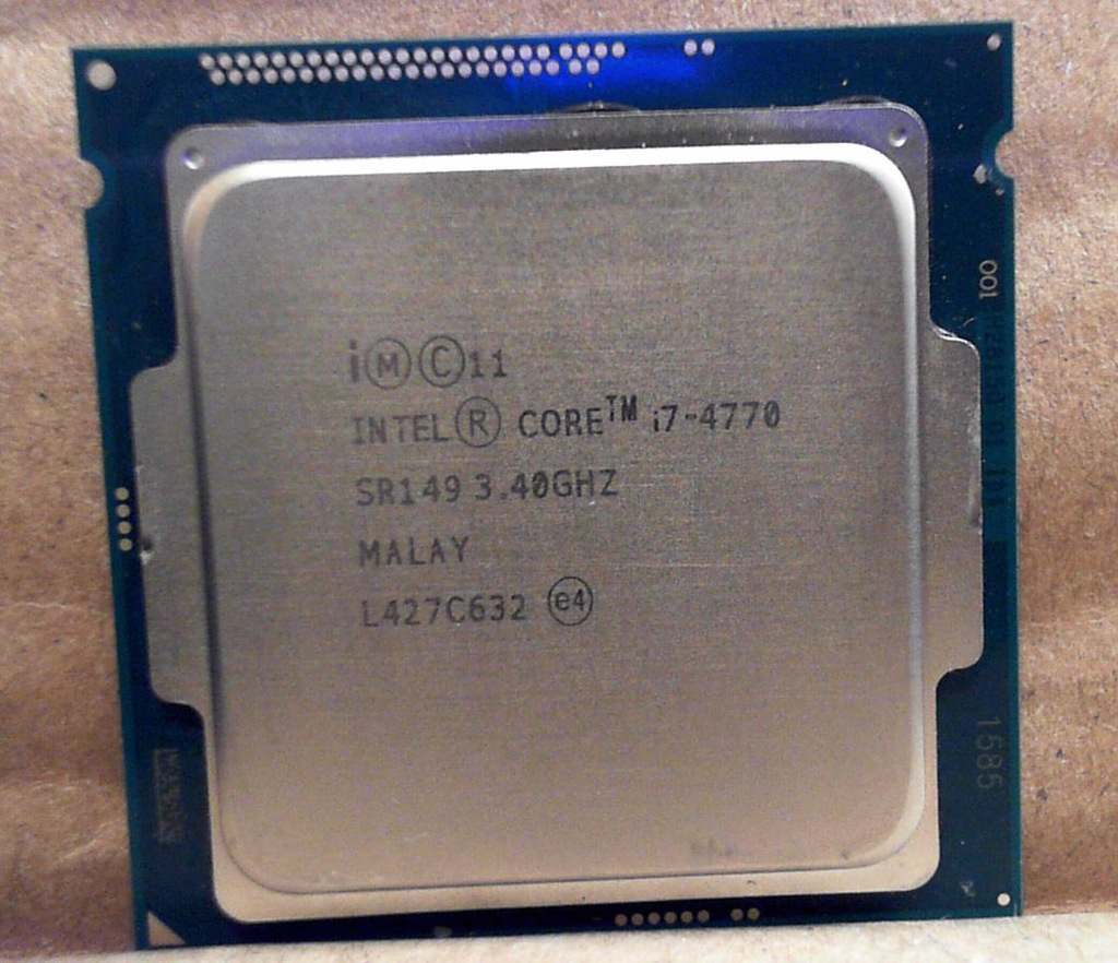 Intel i7-4770, 3,4-3,9 GHz, 4 rdzenie 8 wątków - 9336767093 - oficjalne ...