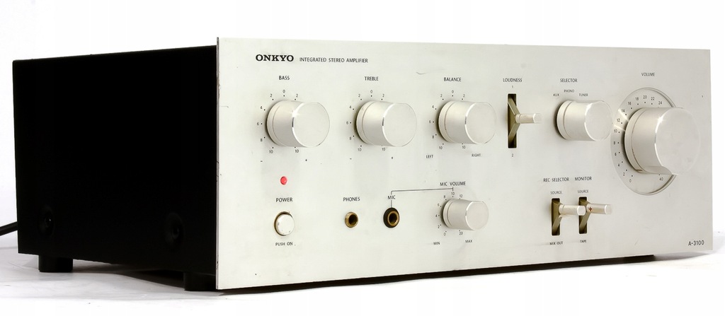 ONKYO A-3100 MELODYJNY WZMACNIACZ STEREO VINTAGE - 13539507348 - oficjalne archiwum Allegro
