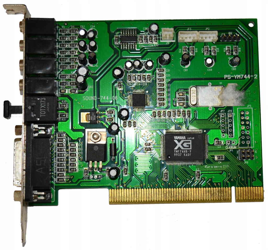 Yamaha XG Maxi Sound Fortissimo PCI - 8427945816 - oficjalne archiwum ...