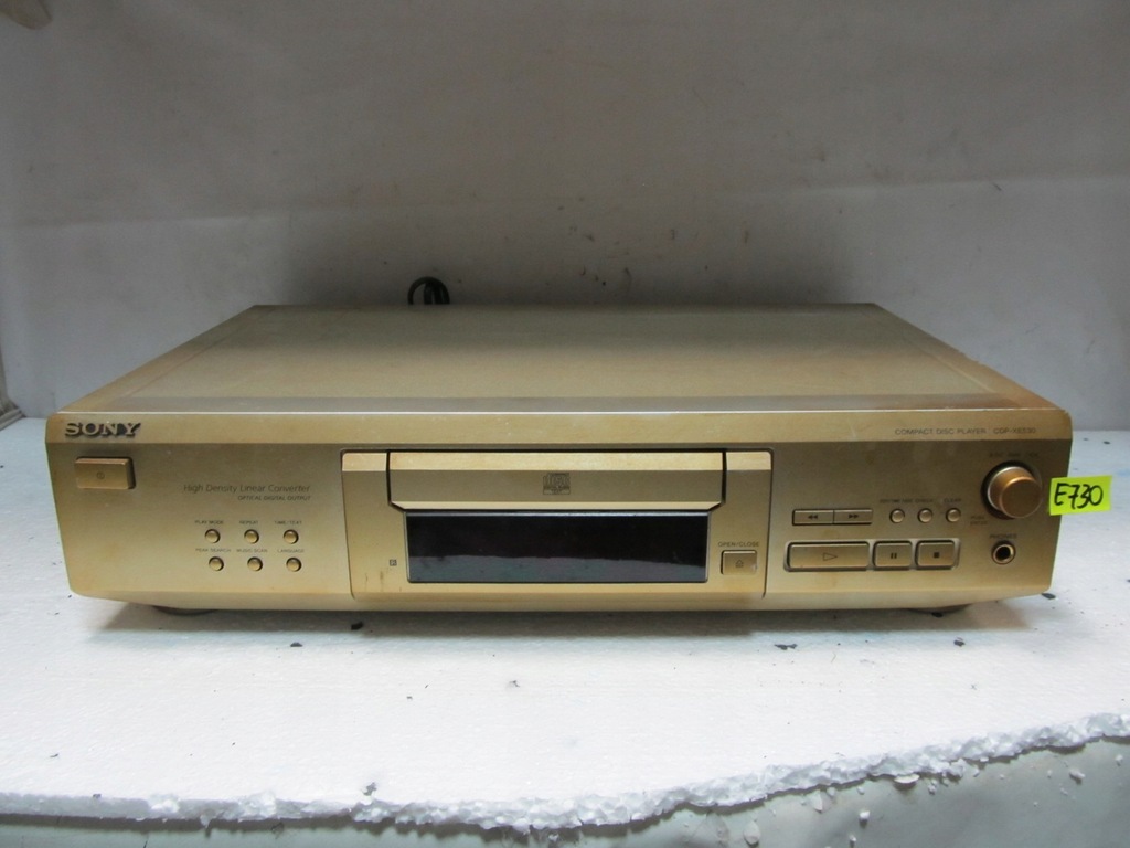 ODTWARZACZ CD SONY CDP-XE530 - NR E730 - 14105698788 - oficjalne archiwum Allegro