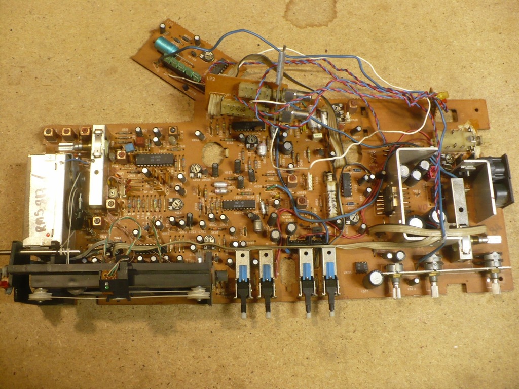 RADIOMAGNETOFON RMS 817 UNITRA ELTRA - PŁYTKA - 12909755905 - oficjalne ...