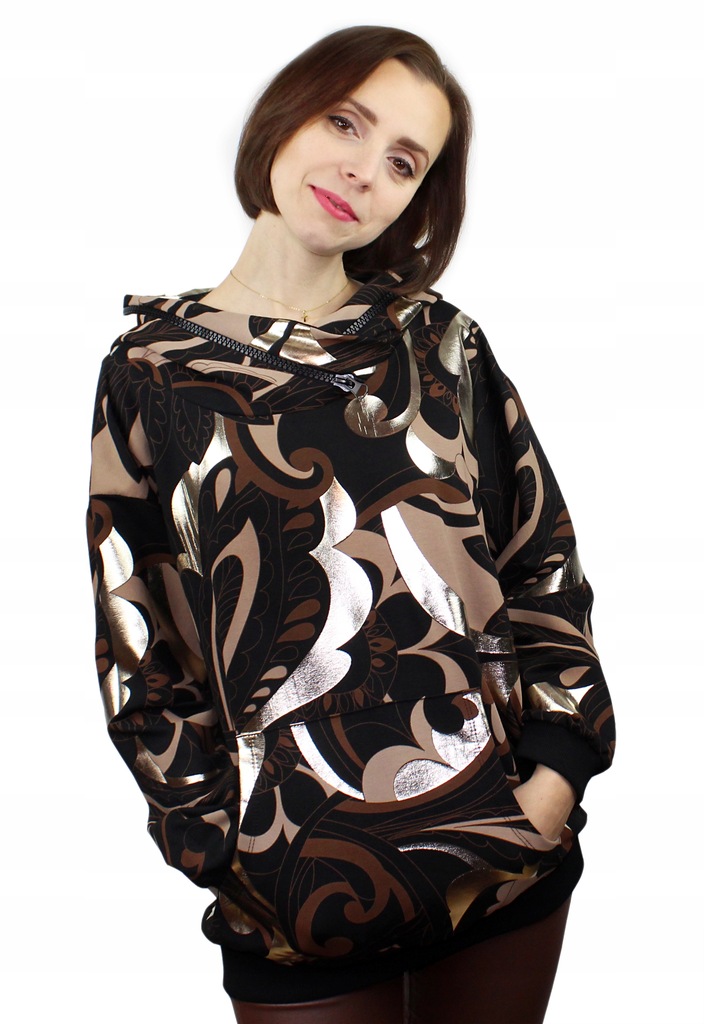 Bluza wzorzysta MEGI COLLECTION L/XL - 12856043966 - oficjalne archiwum ...