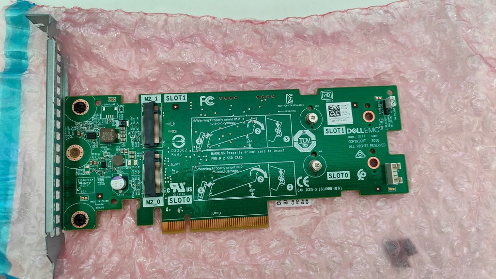 Dell PCI-E to M.2 BOSS Adapter Card (7HYY4) - 11953373908 - oficjalne ...