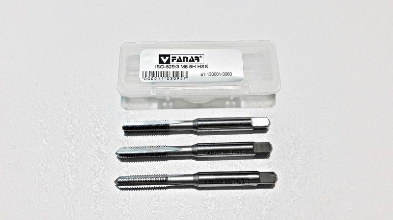 GWINTOWNIK RĘCZNY M6 HSS FANAR ISO 529/3 6H NOWY - 8118735652 - oficjalne archiwum Allegro