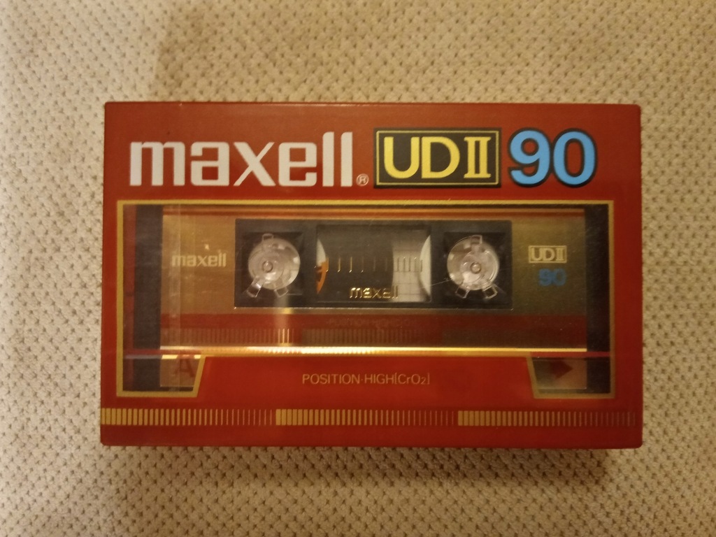 Kaseta MAXELL UDII 90 - 11806142924 - oficjalne archiwum Allegro
