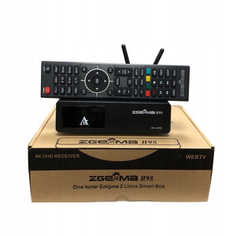 Zgemma Zedo H9S ENIGMA2 Tuner 4K UHD HEVC DVB-S - 12907483191 ...
