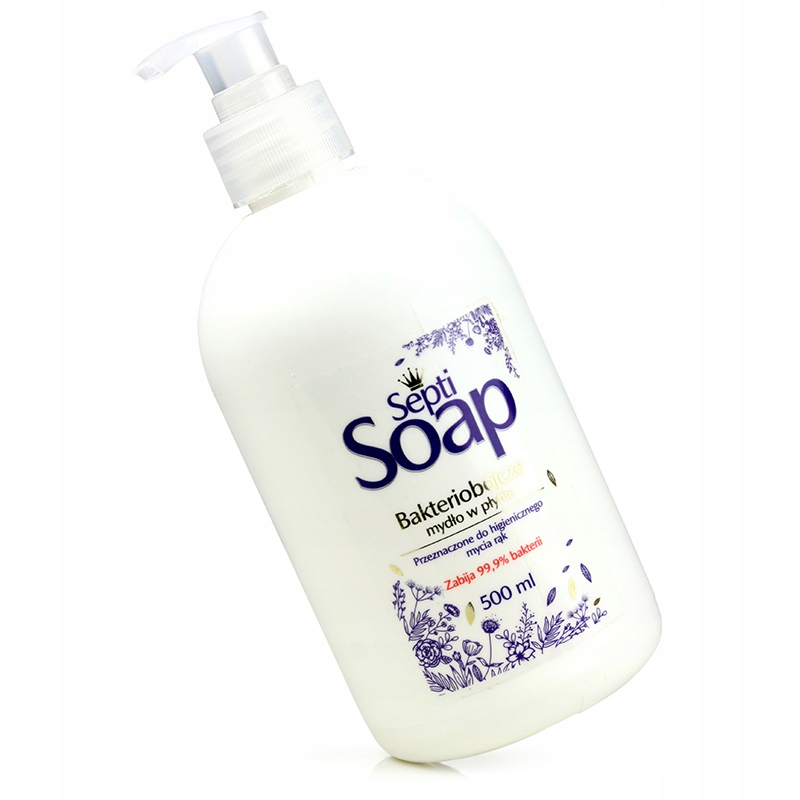 MYDŁO BAKTERIOBÓJCZE SEPTI SOAP 500ML 0,5L DO RĄK - 10666296524 ...