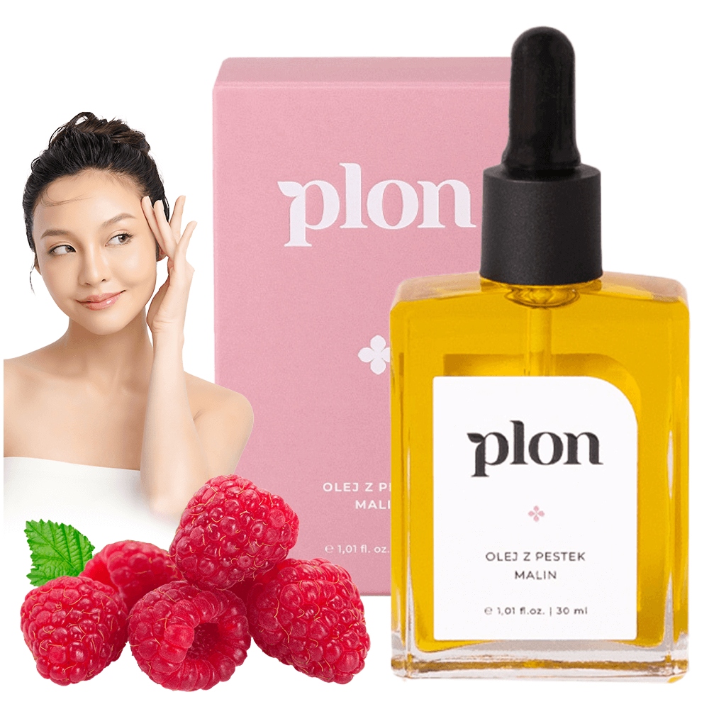 NIERAFINOWANY olej z pestek malin do skóry włosów - 13880178224 - oficjalne archiwum Allegro