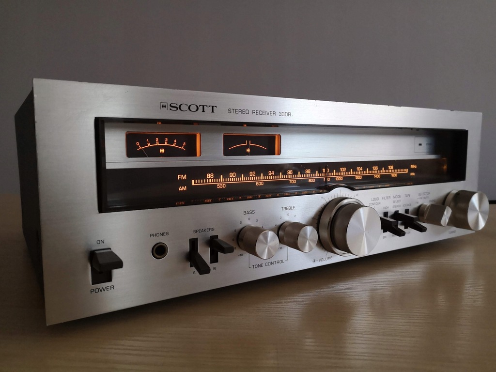 Scott 330R amplituner 1978 rok USA - 10251838003 - oficjalne archiwum ...