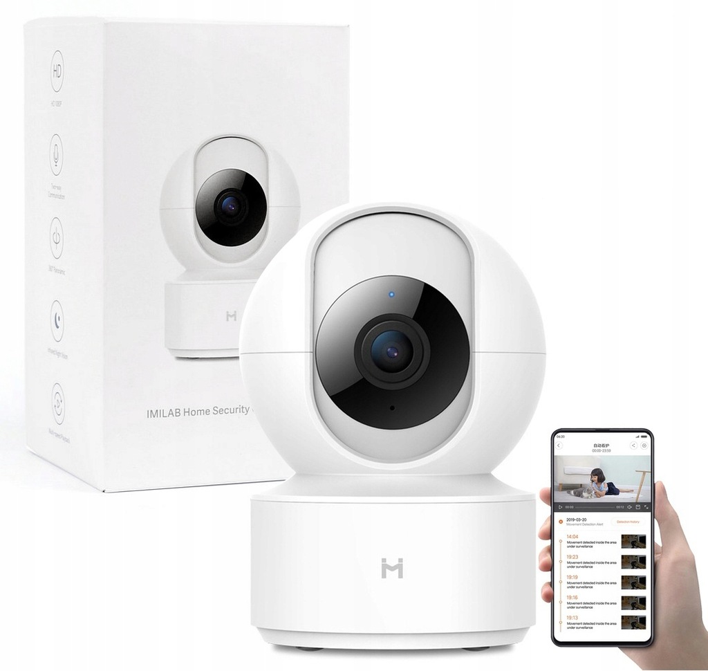 IMILAB HOME SECURITY CAMERA 360 Kamera Basic 1080p - 9245599366 ...
