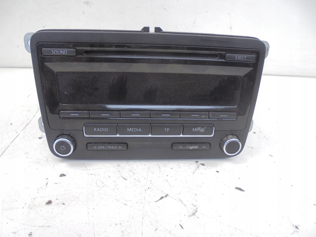 RADIO FABRYCZNE CD 1K0035186AN VW GOLF VI - 10845840369 - oficjalne archiwum Allegro