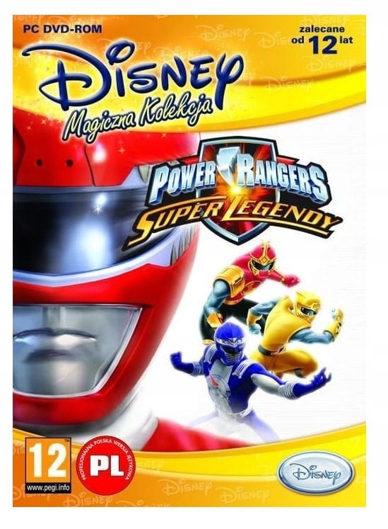 POWER RANGERS SUPER LEGENDY DISNEY GRA PC DVD-ROM - 9040686820 ...
