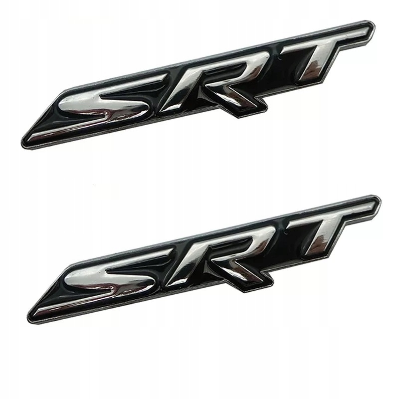 Znaczek Emblemat Logo SRT DODGE JEEP Chrysler RED - 9640542495 ...