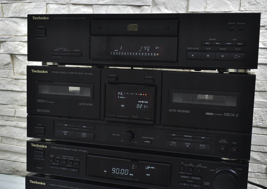 TECHNICS SU-X102 PIĘKNIE GRAJĄCA WIEŻA STEREO - 12789142809 - oficjalne ...