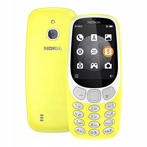 Nokia 3310 2017 3G TA-1006 DualSim Yellow - 8878253230 - oficjalne ...