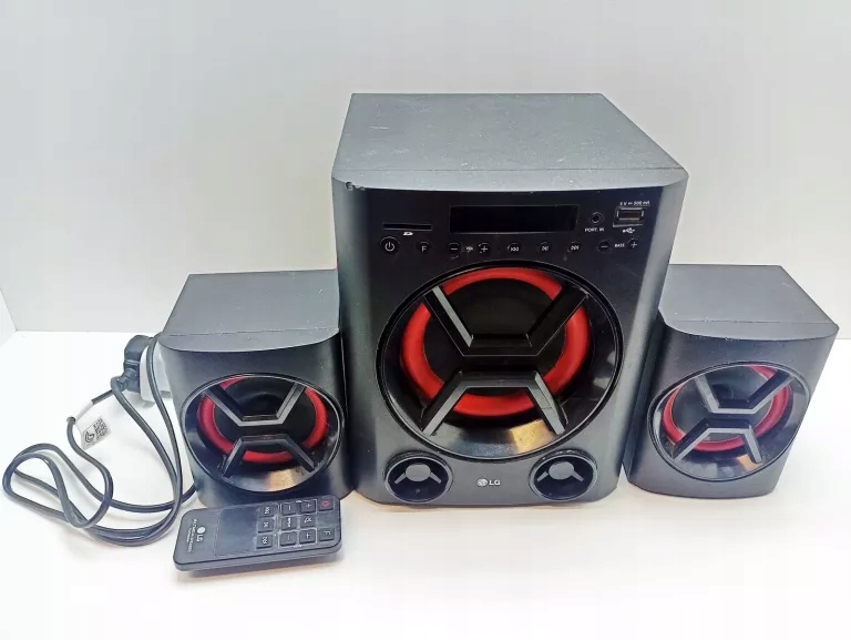 GŁOŚNIKI XBOOM LG LK72B 2.1 + PILOT - 13483615372 - oficjalne archiwum ...