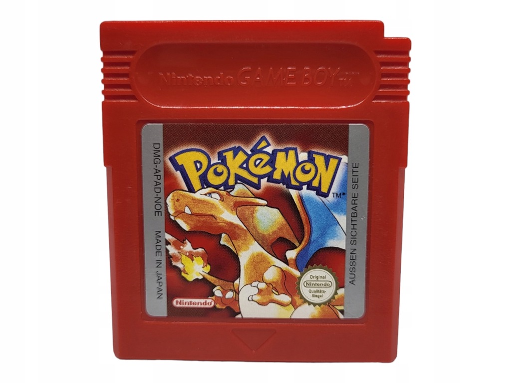 Pokemon Red Rot Game Boy Gameboy Classic - 14298777475 - oficjalne ...
