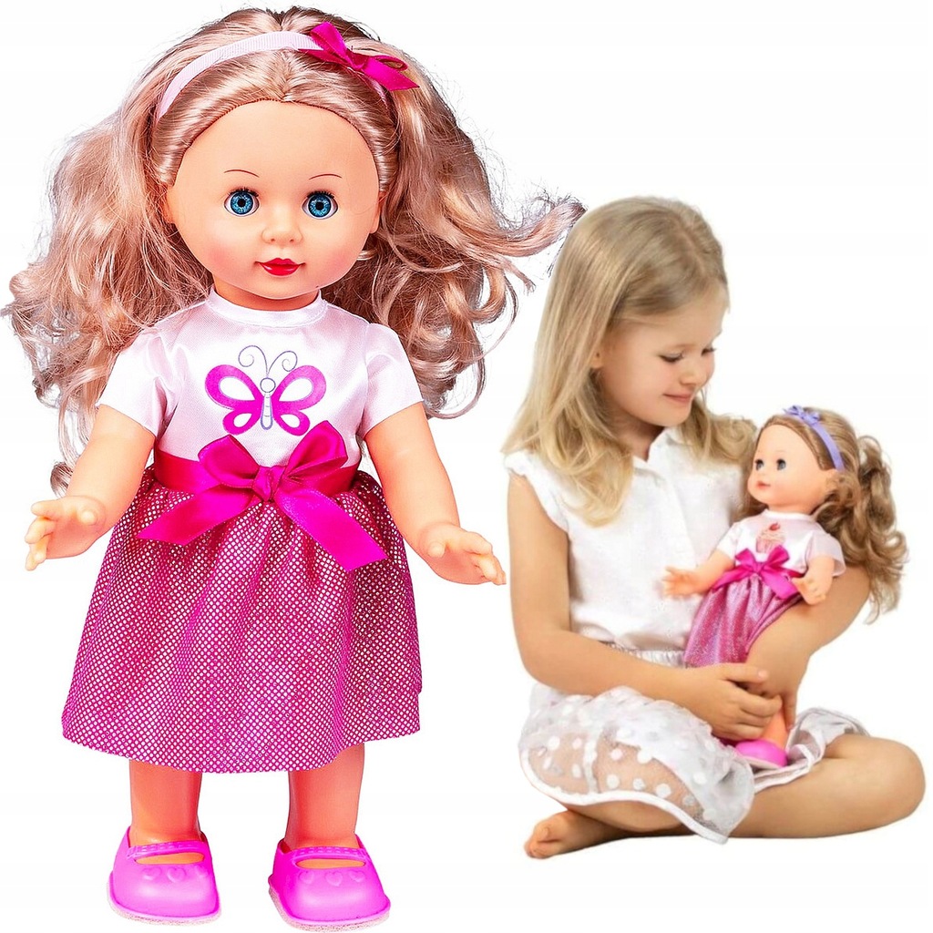 Lalka Julka CHODZĄCA MÓWIĄCA ŚPIEWAJĄCA 33cm - 12768310036 - oficjalne ...