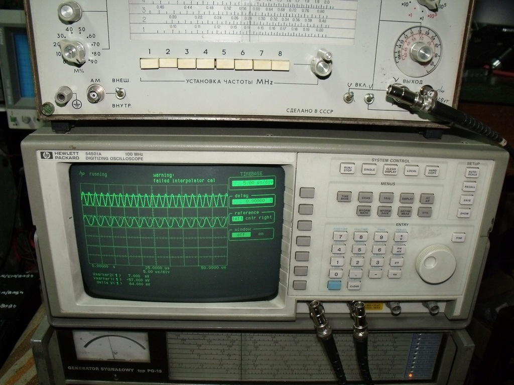 Profesjonalny Oscyloskop HP 54501A 100MHz - 12073152572 - oficjalne ...