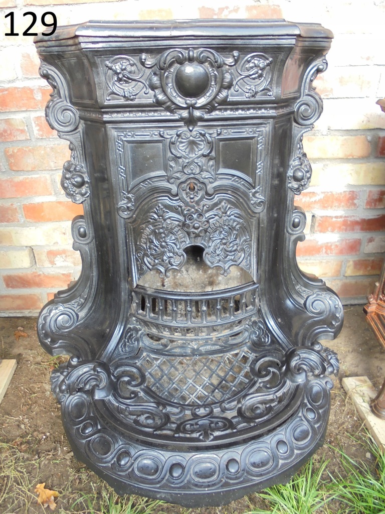 Stary Piec żeliwny Kominek Kuchnia Koza (129) - 8580818282 - oficjalne ...