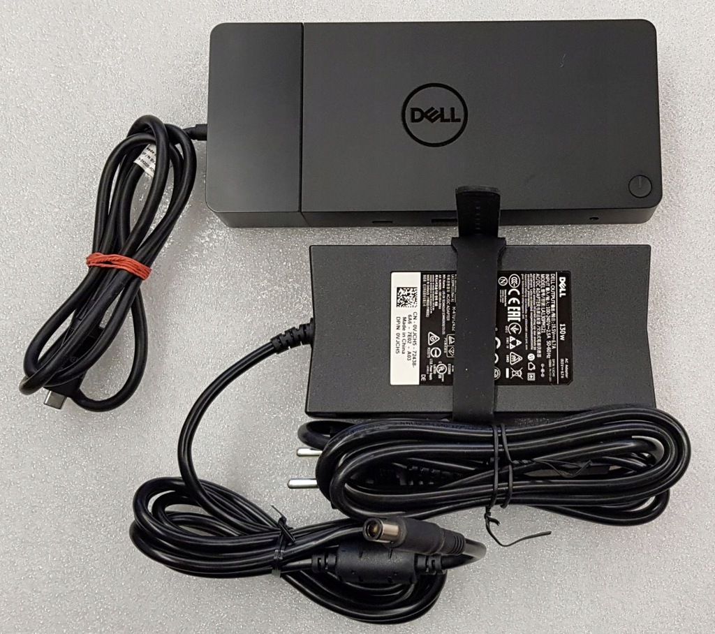 Stacja dokująca Dell WD19 USB-C+ zasilacz 130W - 13125796860 ...