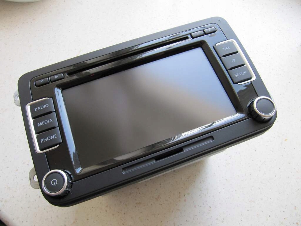 RADIO VW RCD 510 6xCD DOTYK SD BT. KOD PASSAT GOLF - 12659953696 - oficjalne archiwum Allegro