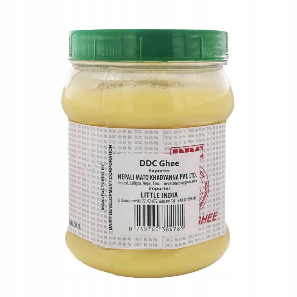 Masło klarowane DDC Ghee Nepali Mato 500ml - 15172078789 - oficjalne ...