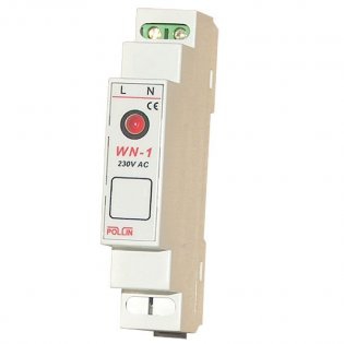 Wskaźnik napięcia LED 1-fazowy 230V AC TH35 WN-1 - 12536996087 ...