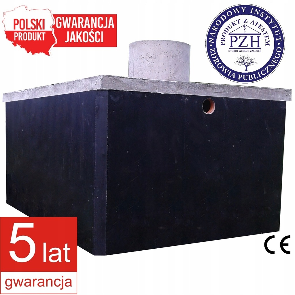 *Szambo Betonowe 10m3*ATEST Zbiornik na deszczówkę - 8057072526 ...