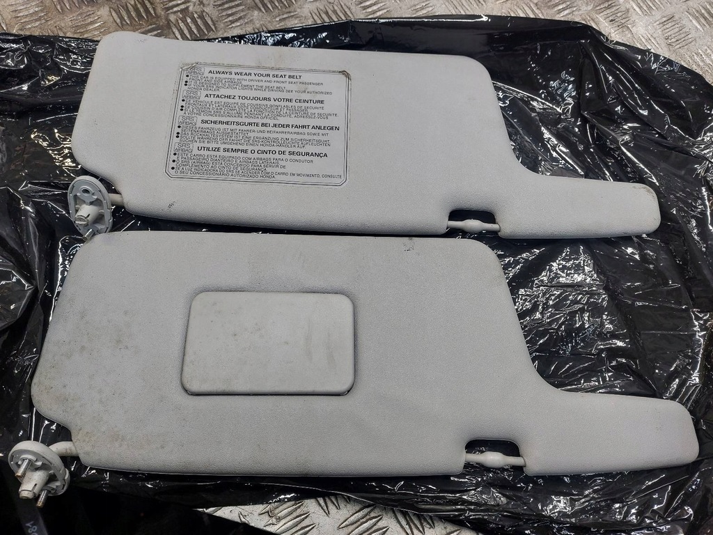 OSŁONA PRZECIWSŁONECZNA LEWA + PRAWA HONDA CIVIC VII HB 5D ...