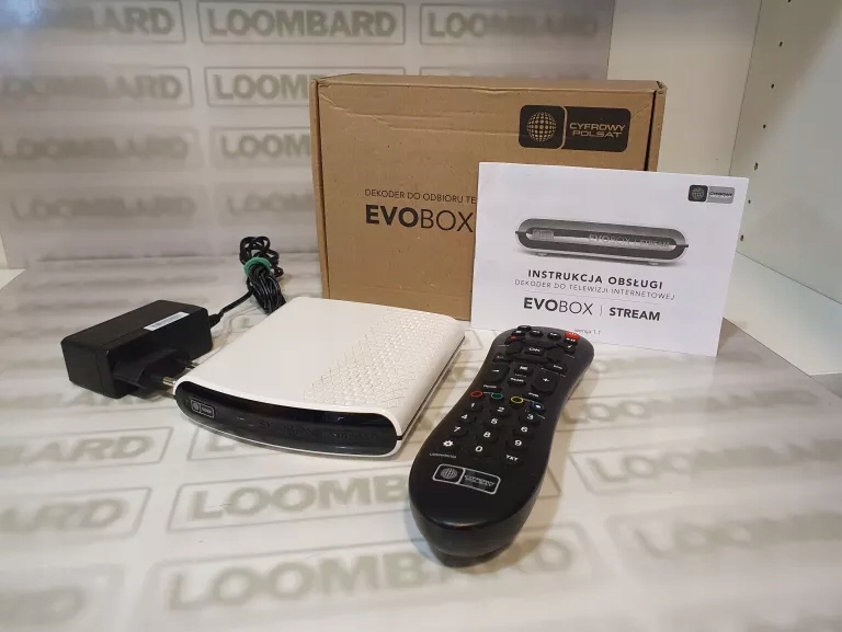 DEKODER EVOBOX STREAM D46BU - 13445096112 - oficjalne archiwum Allegro