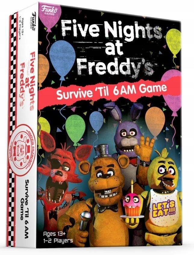 Survive Till 6 AM Gra Five Nights At Freddy's FNAF Freddy Funko ...