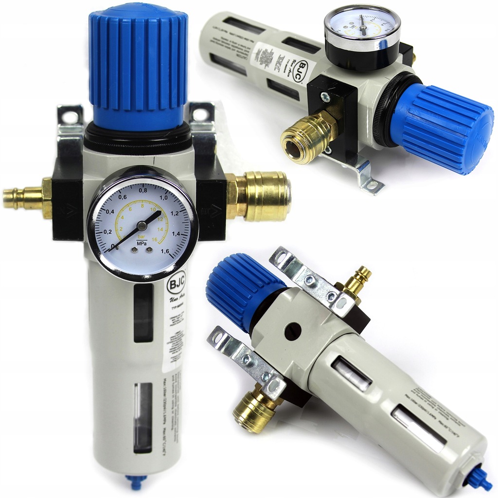 REDUKTOR CIŚNIENIA FILTR POWIETRZA ODWADNIACZ 1/2' - 8634292288 - oficjalne archiwum Allegro