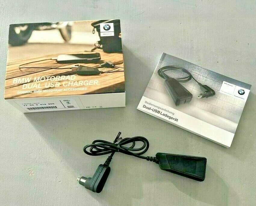 Podwójna ładowarka USB z kablem 60 cm BMW Motorrad - 12653164838 ...