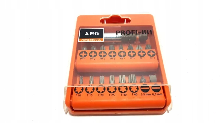 ZESTAW BITÓW AEG POWERTOOLS PROFI-BIT - 12320480795 - oficjalne ...