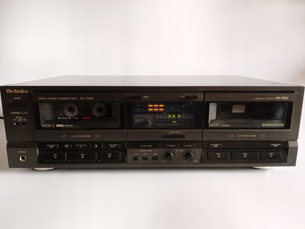 Magnetofon deck Technics RS-TR265 - 13723579066 - oficjalne archiwum ...