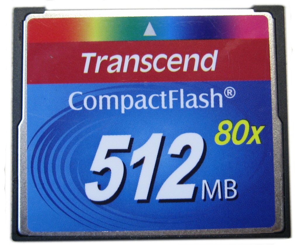 Karta Compact Flash CF 512MB Transcend - 7272206887 - oficjalne ...