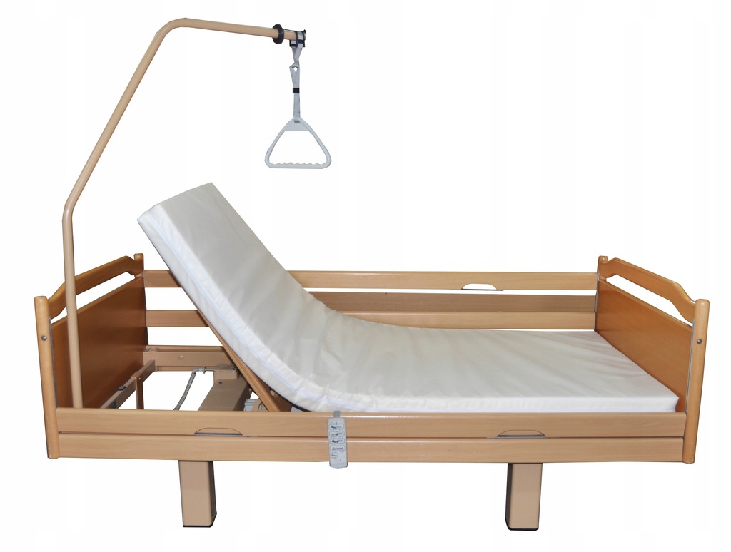 Łóżko dla chorego i opieki domowej + NOWY MATERAC - 13695066984 ...