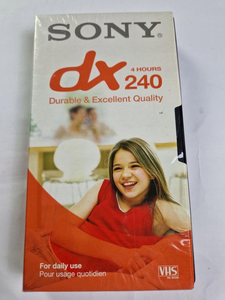 Sony DX 240 Kaseta VHS - 13115194108 - oficjalne archiwum Allegro