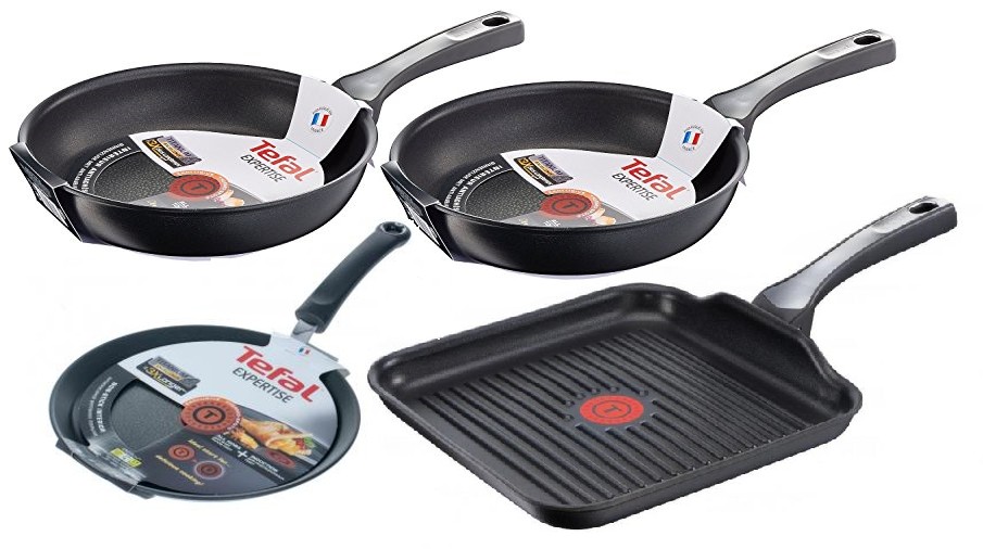 PATELNIA TEFAL EXPERTISE 24 28CM GRILLOWA INDUKCJA - 6763790360 - oficjalne archiwum Allegro