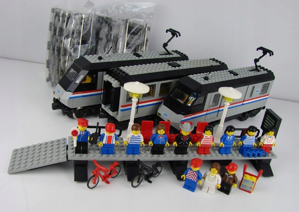 LEGO 4558 Metroliner Set 9V pociąg GBB - 8079981746 - oficjalne ...
