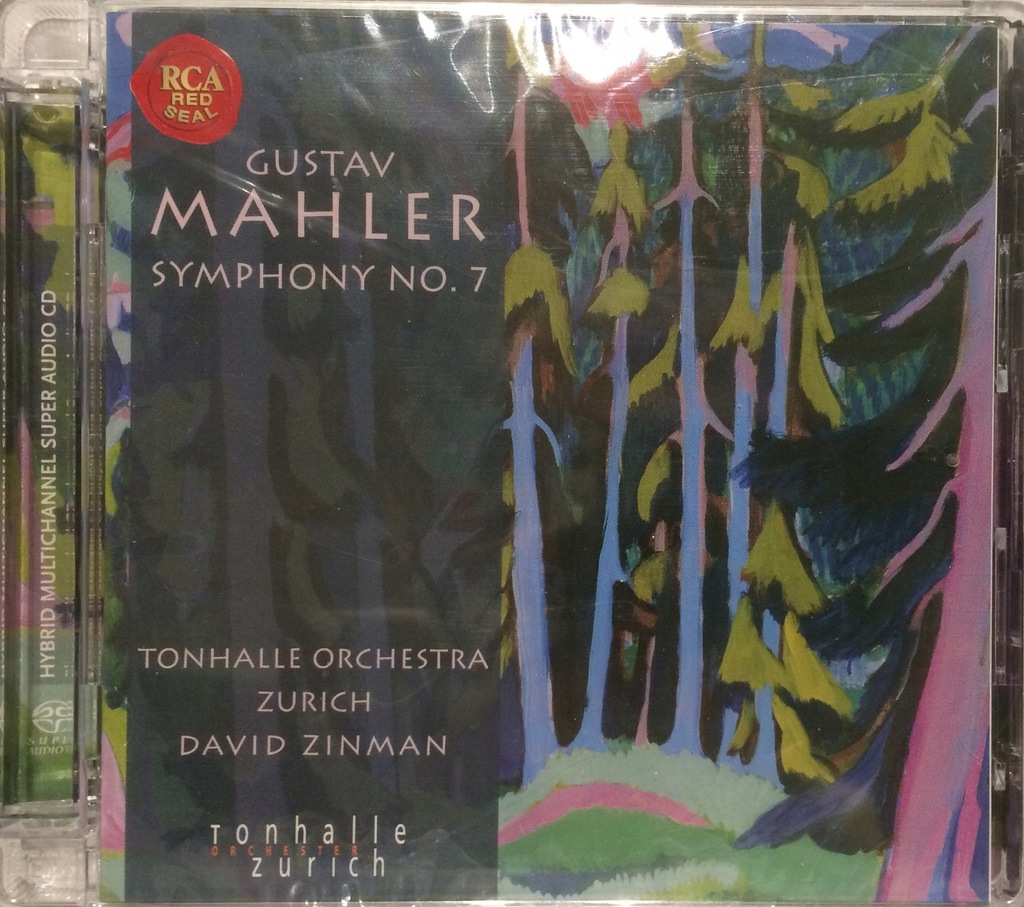 MAHLER SYMPHONY NO. 7 DAVID ZINMAN SACD FOLIA - 9532806448 - oficjalne archiwum Allegro