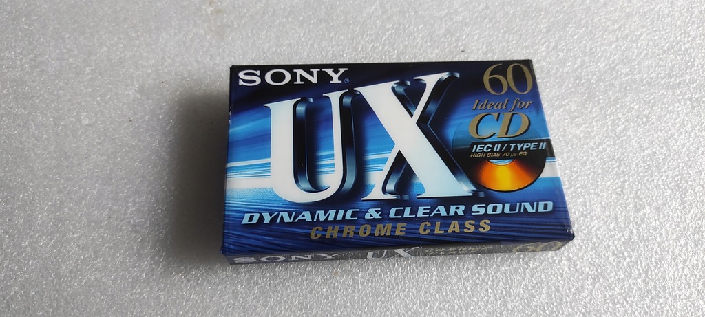 SONY UX60 UX 60 NOS folia #2 - 12568365932 - oficjalne archiwum Allegro