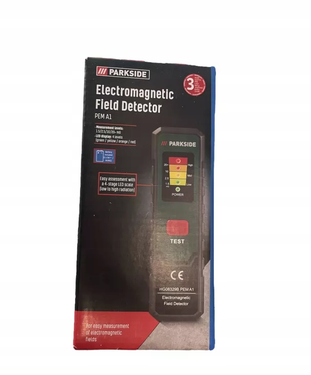 MIERNIK POLA ELEKTROMAGNETYCZNEGO PARKSIDE PEM A1 - 12574737816 ...
