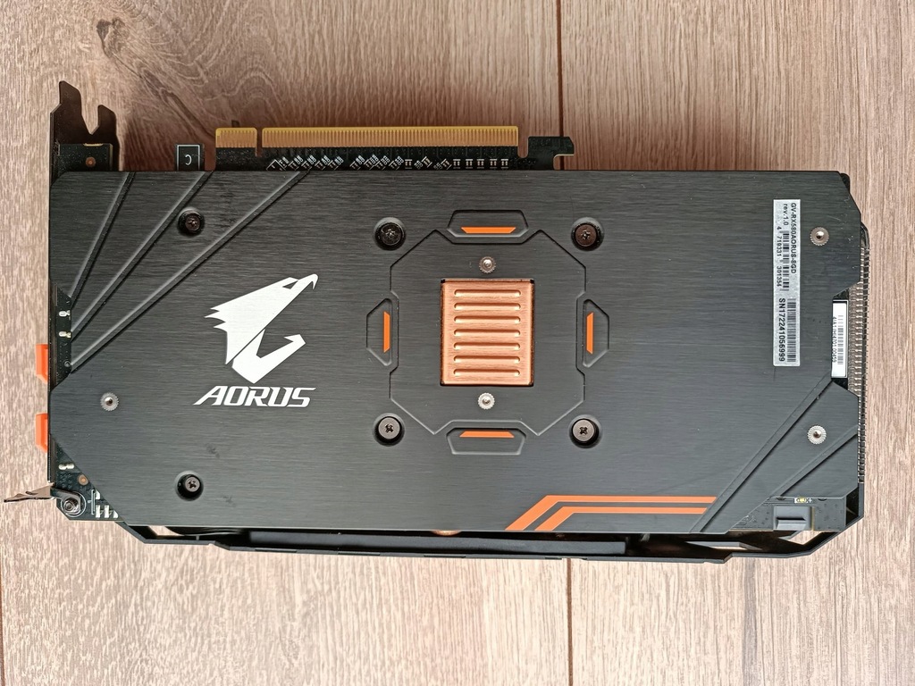 Gigabyte RX580 AORUS 8GB - 12631176461 - oficjalne archiwum Allegro