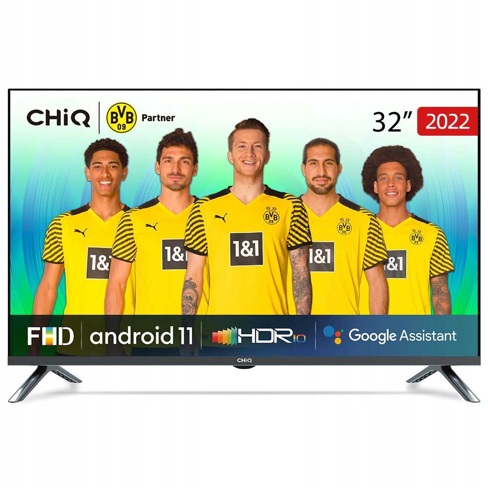 TELEWIZOR 32 CHIQ L32M8T SMART TV ANDROID11 HDR10 - 13280860394 ...