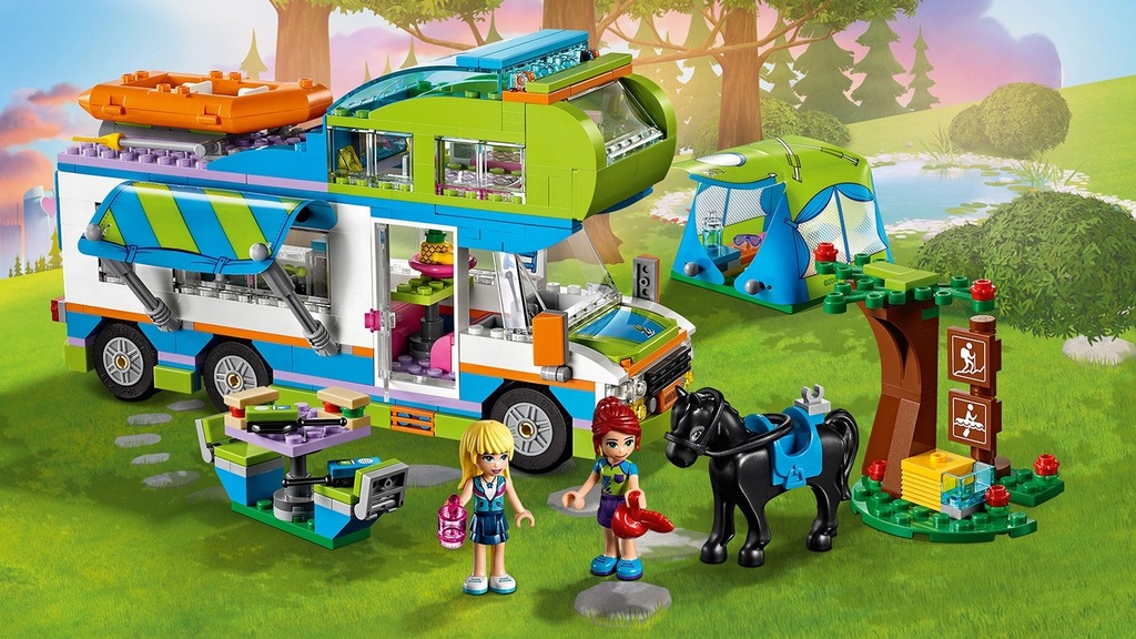 LEGO FRIENDS CAMPER KAMPER MII AUTO KEMPING 41339 - 9698175326 ...