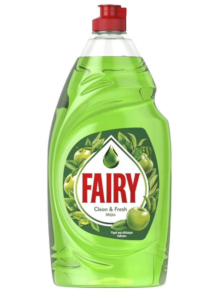 FAIRY Ultra - płyn do naczyń 900ml Jabłko - 12658245171 - oficjalne ...