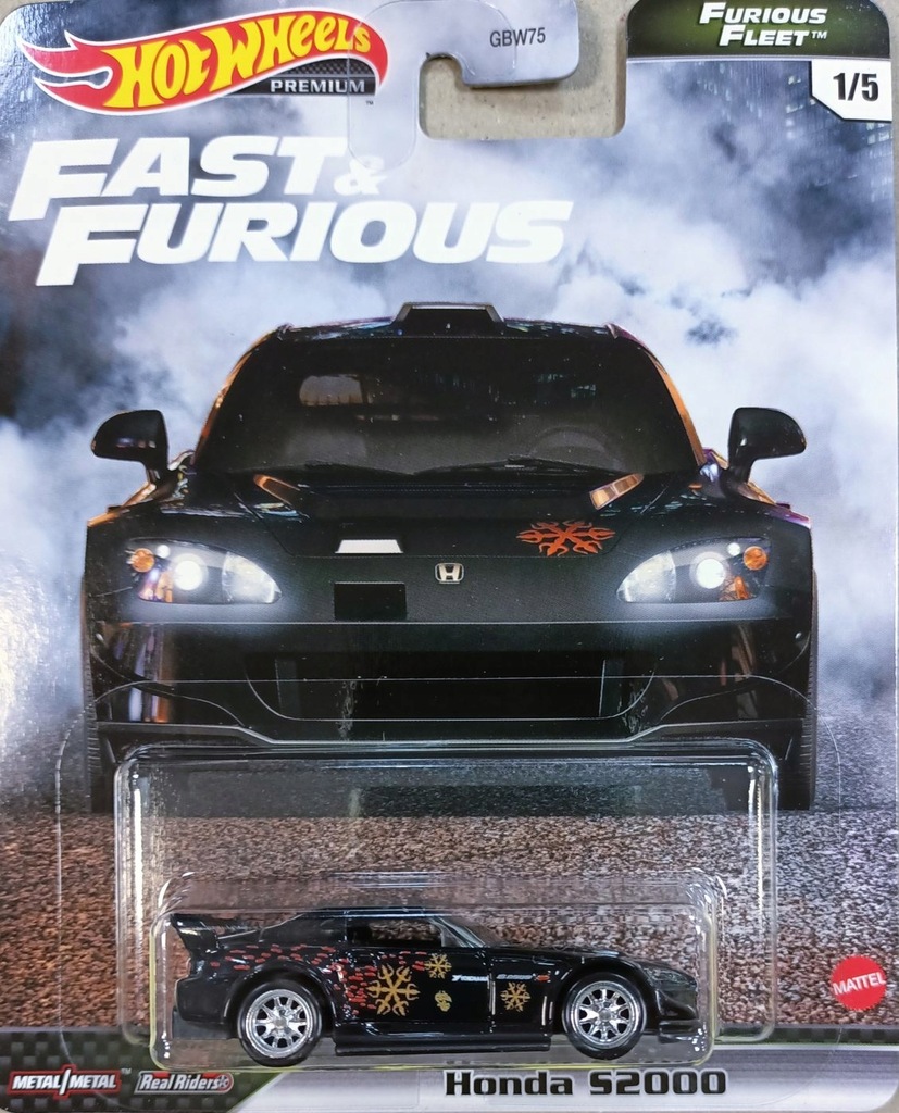 Hot Wheels Premium HONDA S2000 F&F GBW75 GRK60 - 14058521790 - oficjalne archiwum Allegro